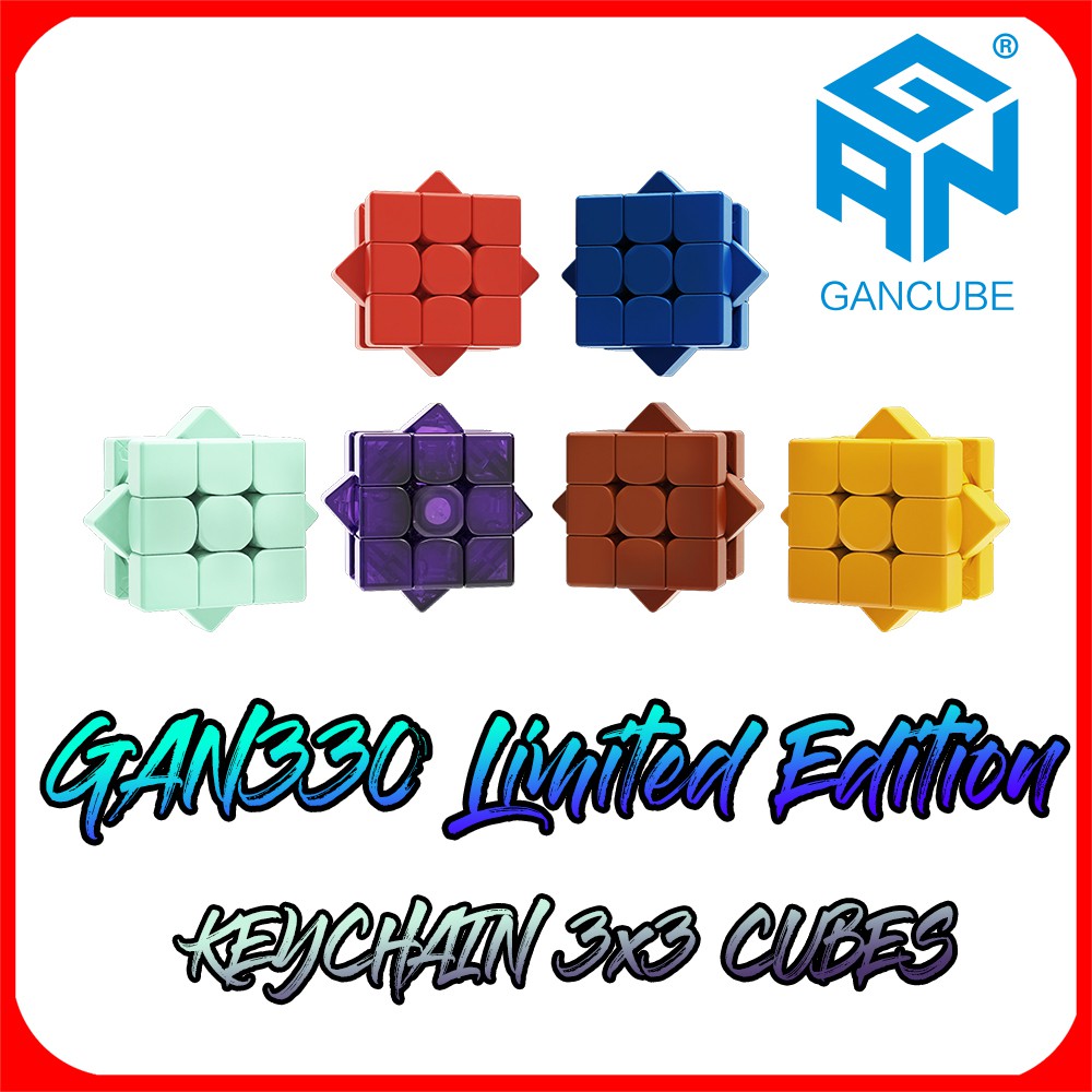 GAN330 3x3 Antique Rhyme Keychain Cube Limited Edition | Shopee Philippines