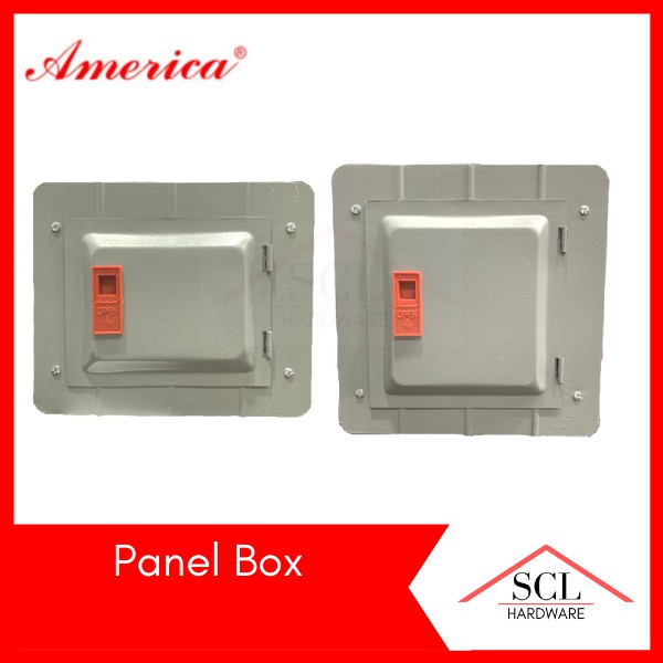 AMERICA Panel Board / Panel Box (4,6,8 Hole) Plug In | Shopee Philippines