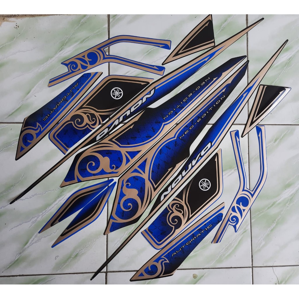 Yamaha nouvo striping Sticker Variations | Shopee Philippines