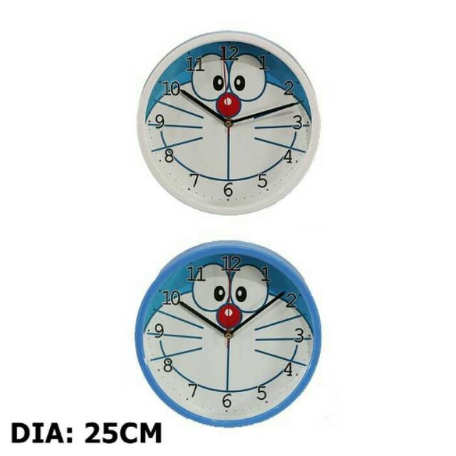Doraemon Round Wall Clock | Shopee Philippines