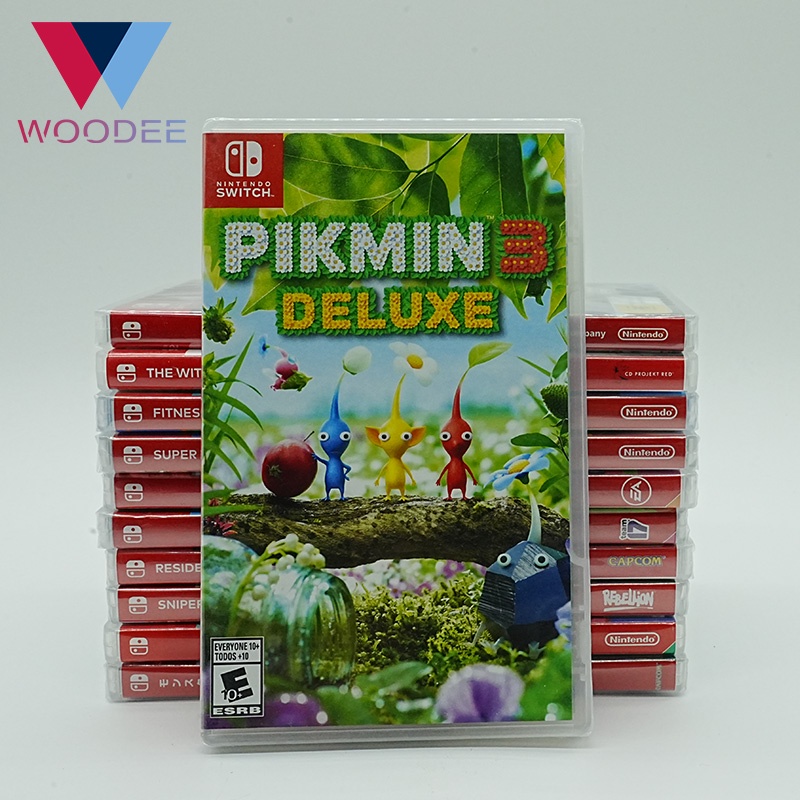 Nintendo Switch Pikmin 3 Deluxe Games Physical Cartridge | Shopee ...