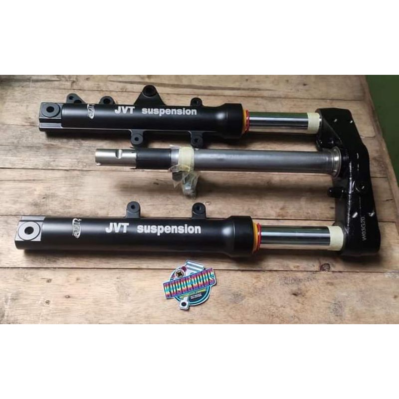 JVT FRONT SHOCK ASSEMBLY WITH PRE LOAD ADJUSTER AEROX V1 V2 | Shopee ...