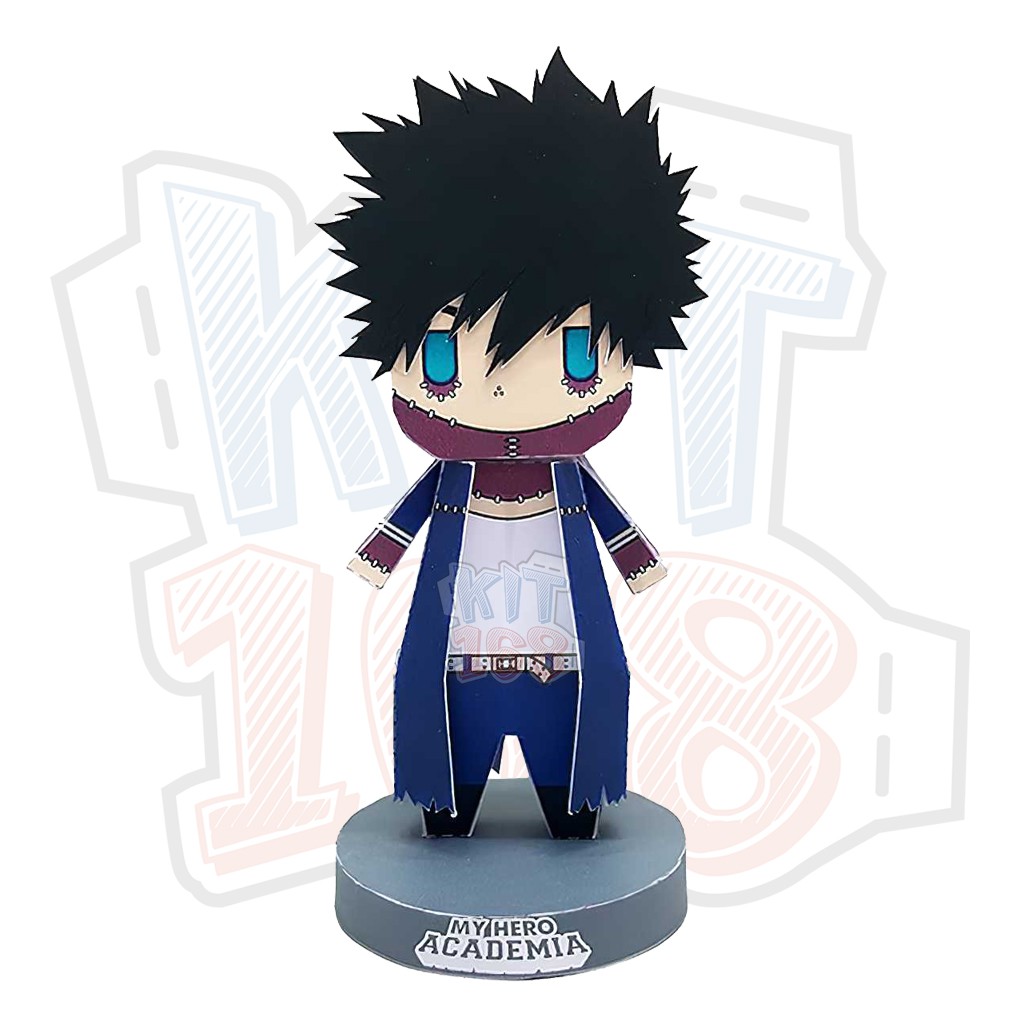 Anime Paper Model Chibi Dabi (Toya Todoroki) – My Hero Academia ...