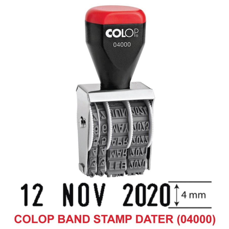COLOP Date Dater Stamp 3 4 5 MM Cop Tarikh COLOP | Shopee Philippines