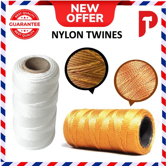Nylon Twine Line (85GM) Nilon Kait Ikan Benang Netting Nylon Fishing String Twine | Shopee ...