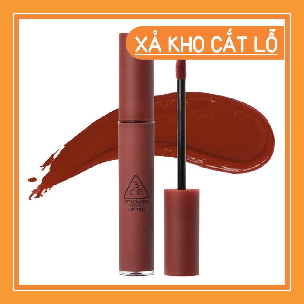 Auth - 3CE Lipstick, Velvet Lip Tint TAUPE (RED BROWN) | Shopee Philippines