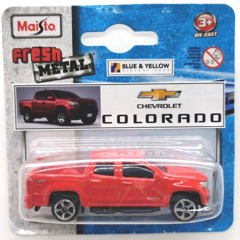 Maisto Fresh Metal Chevrolet Colorado Pickup Truck Diecast Scale Model ...