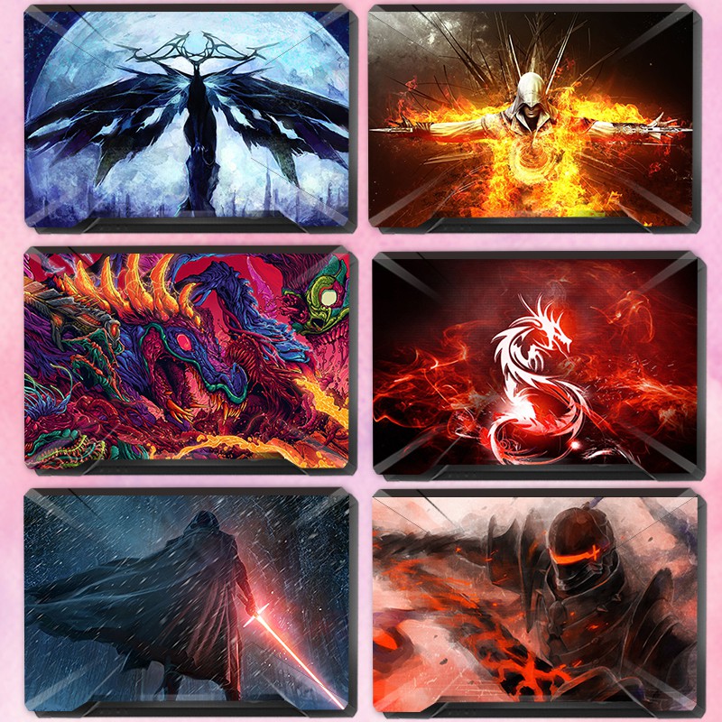 Personalized custom Cool Colorful Pattern Laptop Sticker Laptop Skin ...