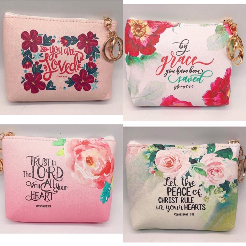 New Coin purse Bible Verse | Shopee Philippines