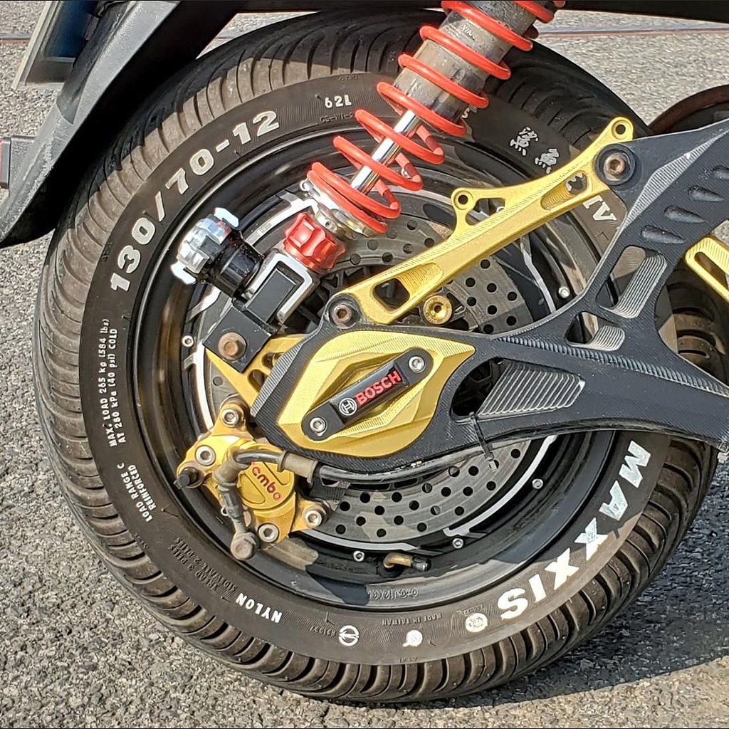 2PCS/YAMAHA 3D Resin Gel Motorcycle Sticker Emblems Logo Reflective ...