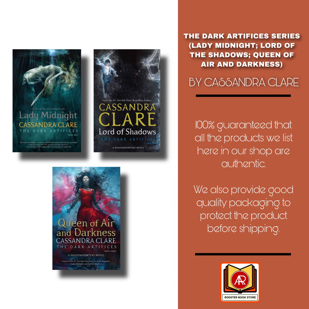 The Dark Artifices Series (Lady Midnight | Lord of Shadows | Queen of ...
