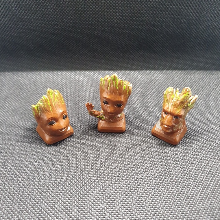 Custom Keycaps Keyboard Groot Baby Marvel Guardians of the Galaxy ...