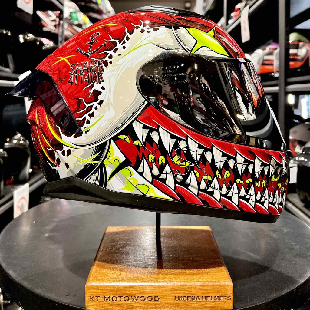 Spyder Rogue Riptide Full Face Dual Visor Helmet with Free Extra Clear ...