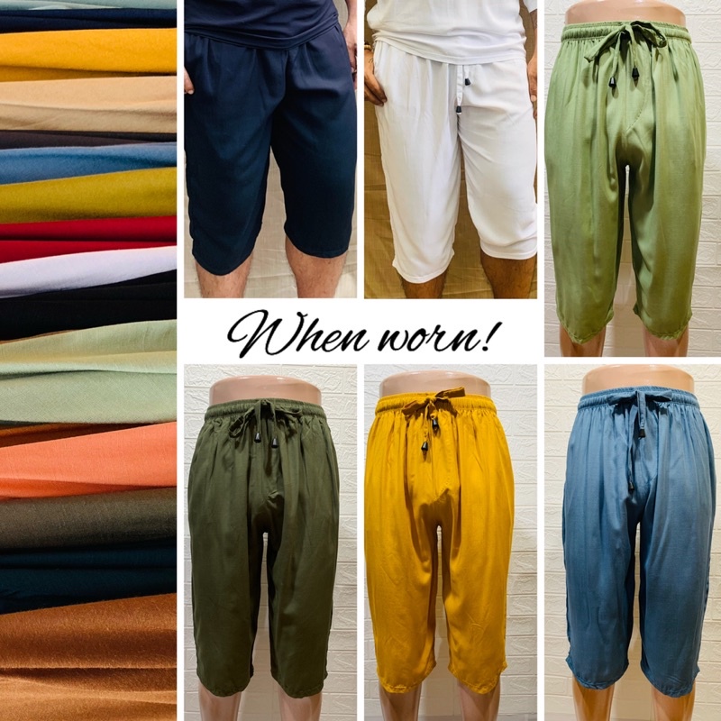 TOKONG PANTS FOR MEN (SOFT LINEN) -other color- | Shopee Philippines