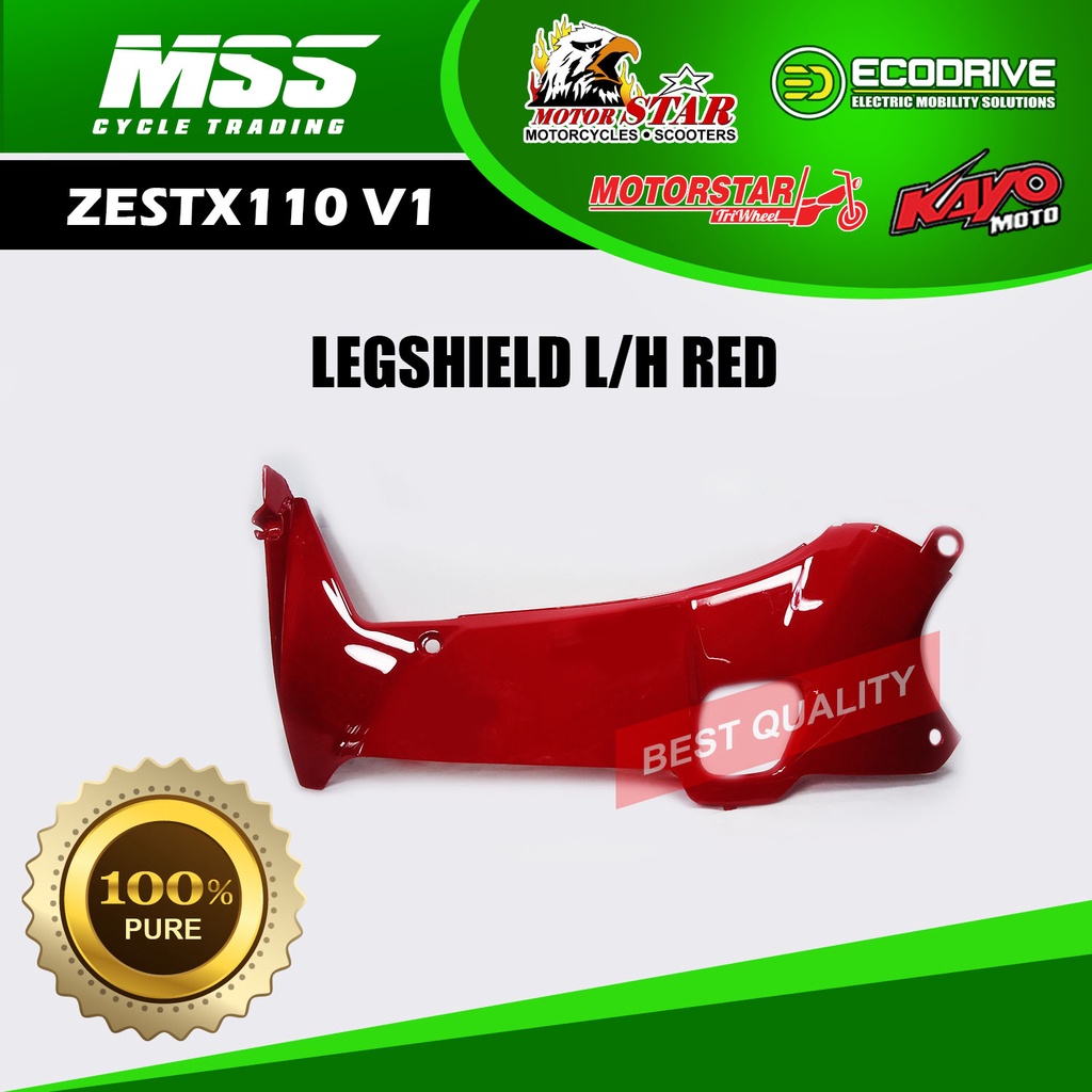 ZESTX110 V1 LEGSHIELD L/H RED | Shopee Philippines