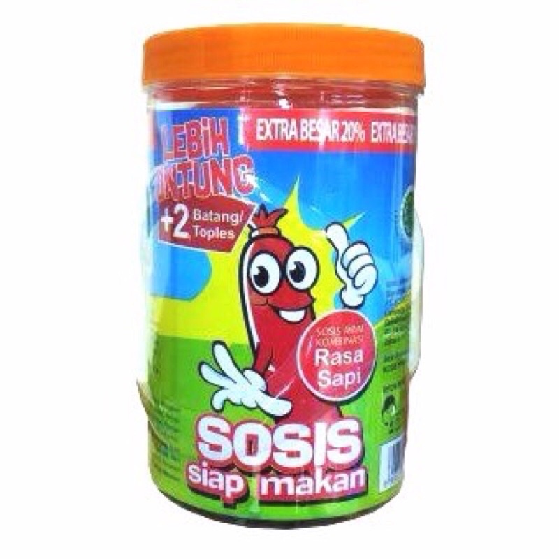 SO NICE Sausage ready to eat XTRA 20% (jar @ 24 + 1 pcs) | Shopee ...