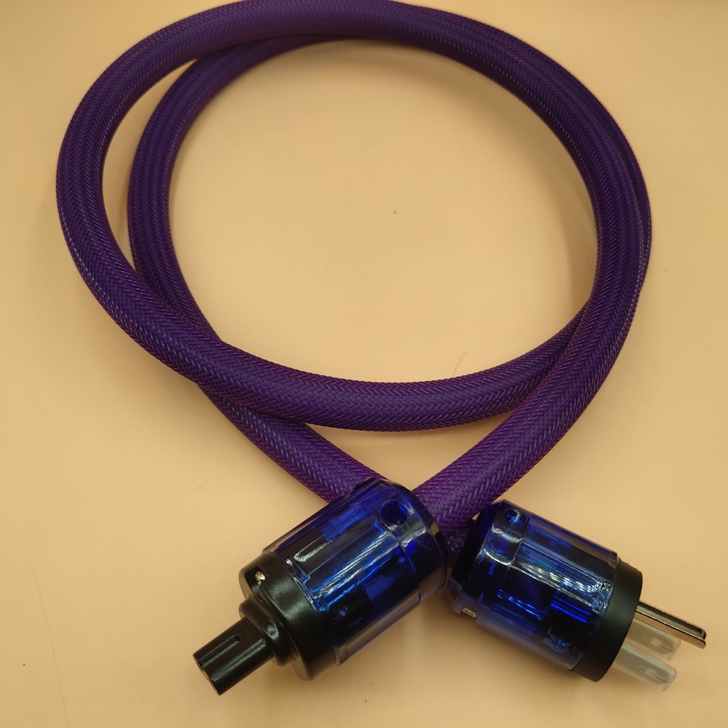 FURUKAWA Original furutech HiFi audio OFC power cable 8-word tail plug ...