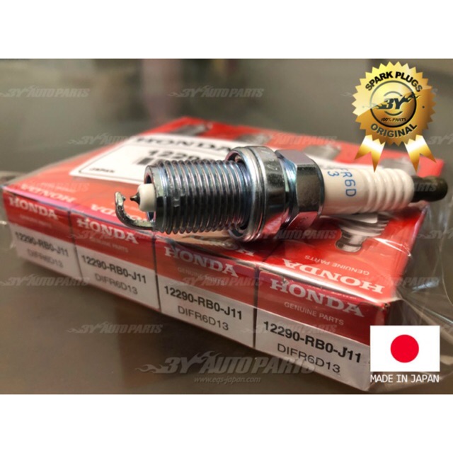 DIFR6D13 HONDA JAZZ & CITY 2014-2019- NGK SPARK PLUG ( 4 piece ...