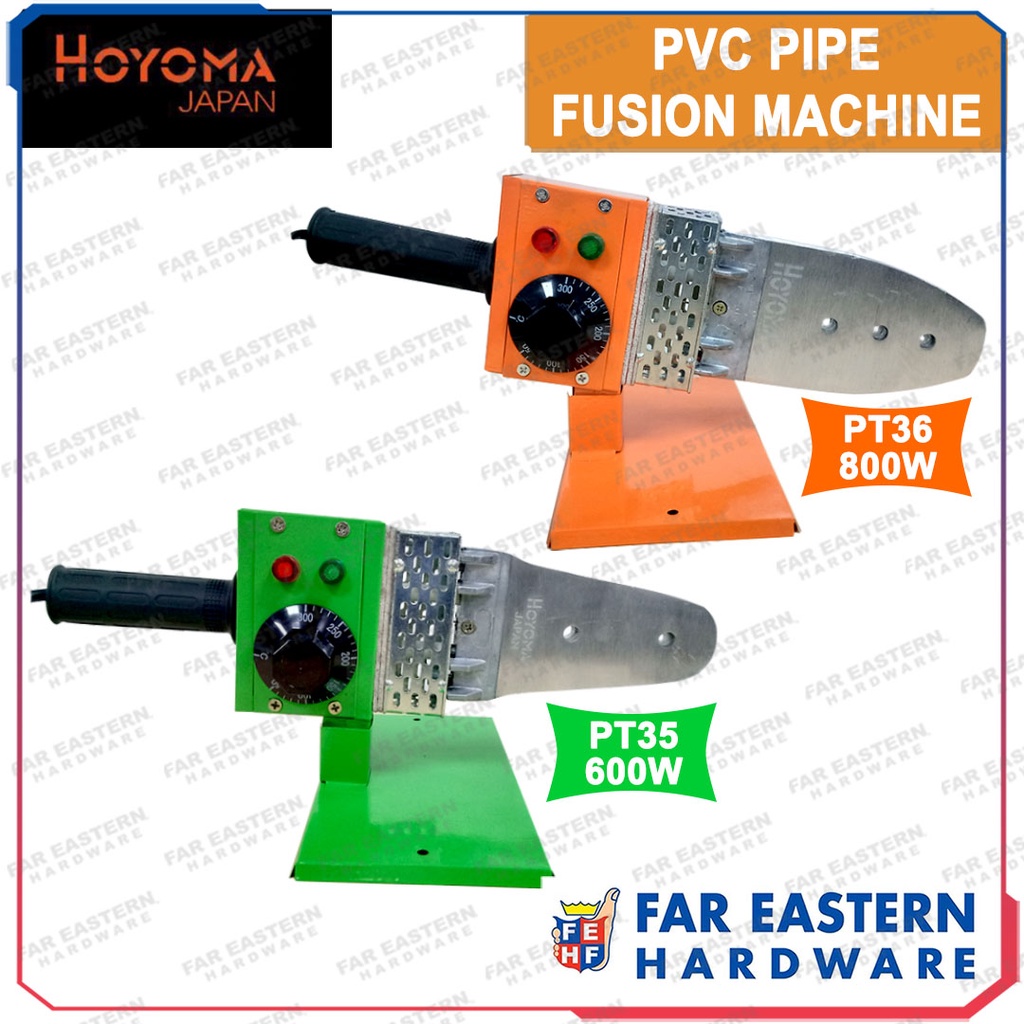 HOYOMA PPR PVC Pipe Welding Fusion Machine 600W | 800W HYVAR | Shopee ...