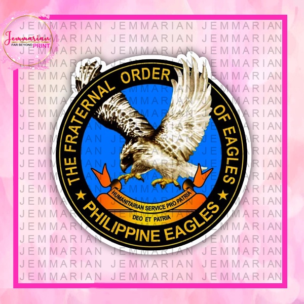 The Fraternal Order of Eagles-Philippine Eagles Stickers (Car, Motor ...