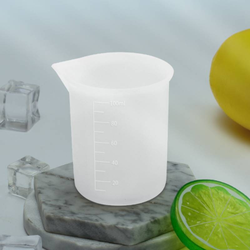 100 Ml Silicone Measuring Cups for Resin Non-stick Mixing Cups Glue ...