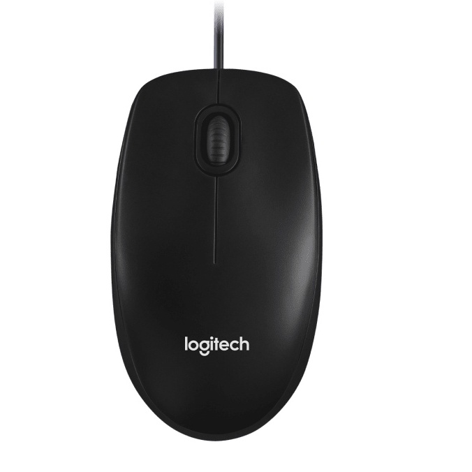 Logitech M100R Corded Mouse Comfortable. Durable. Essential | Shopee ...