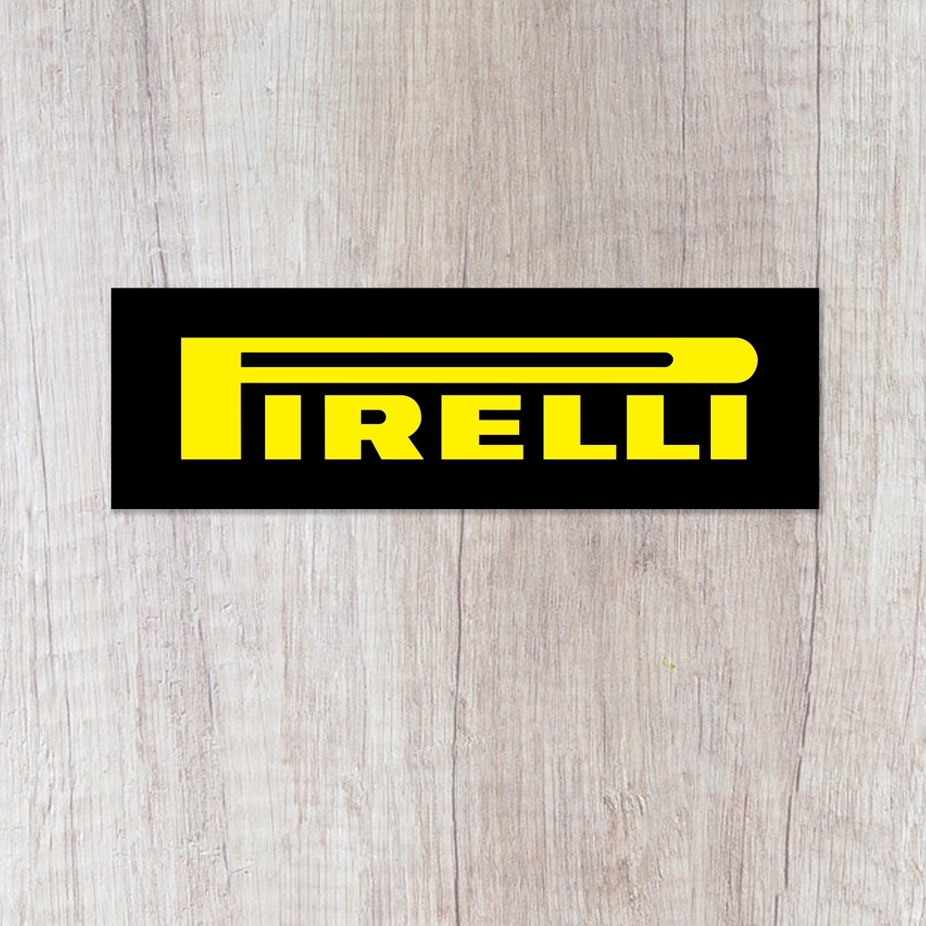 Pirelli logo, vinyl sticker | Shopee Philippines