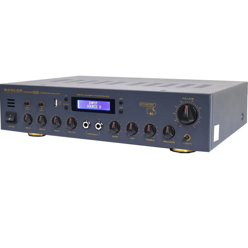 Kevler GX-3UB PRO Integrated Amplifier ( 300 Watts x 2 ) | Shopee ...