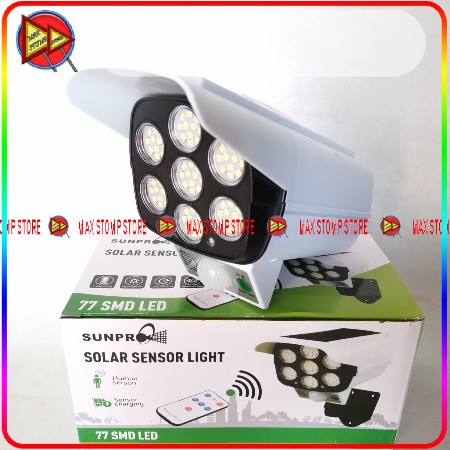 Solar LED Light Cas Human Sensor Detection Dummy CCTV Camera Model ...