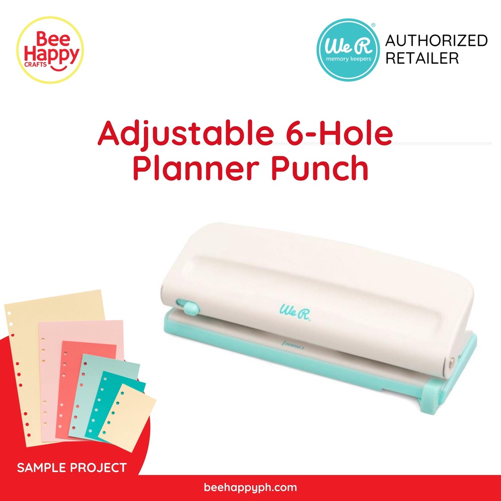 Adjustable 6-Hole Planner Punch We R Memory Keepers | Shopee Philippines
