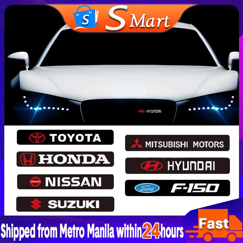 LED Grille Emblem Car Front Badge Luminous Light Exterior Accessories ...