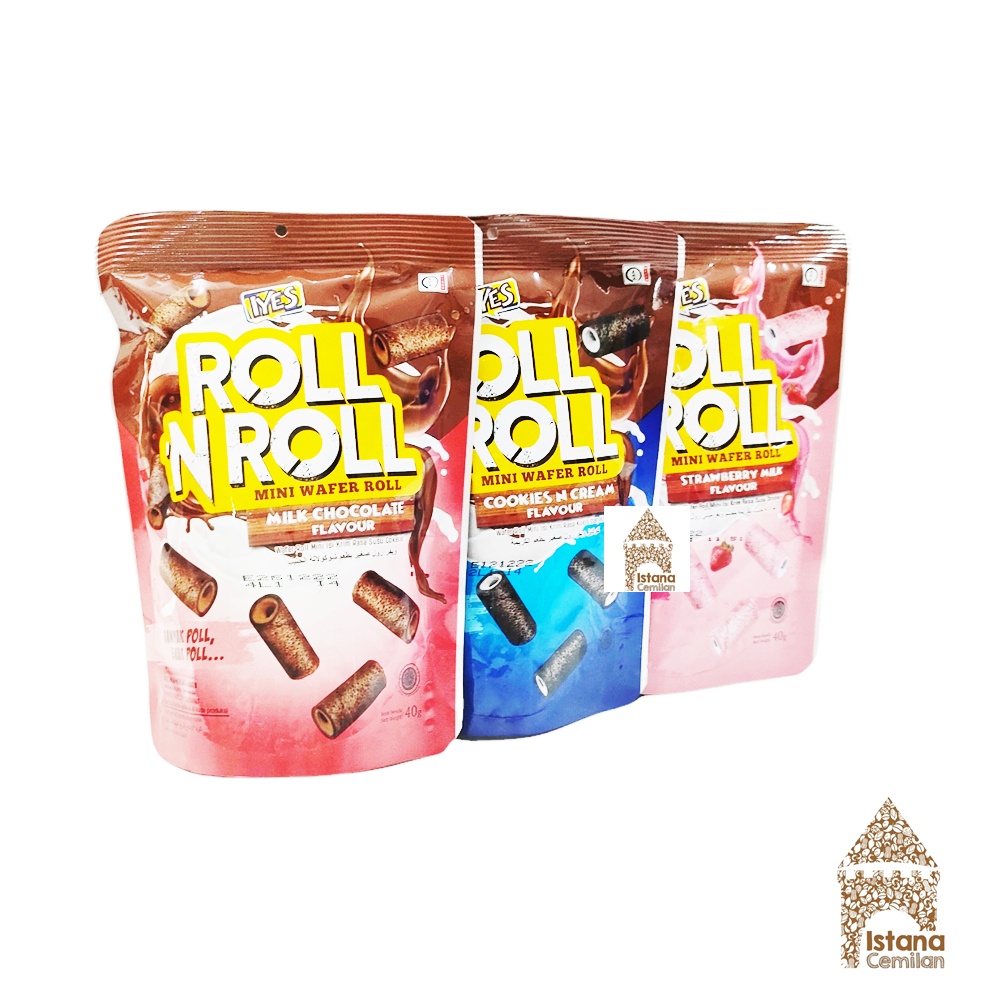 IYES Roll n Roll Mini Wafer Roll 40 Grams | Shopee Philippines