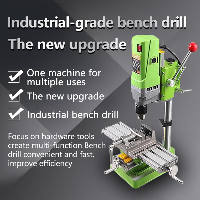 710W Mini Drill Press Table Workbench Compact Drill Wood Drilling ...