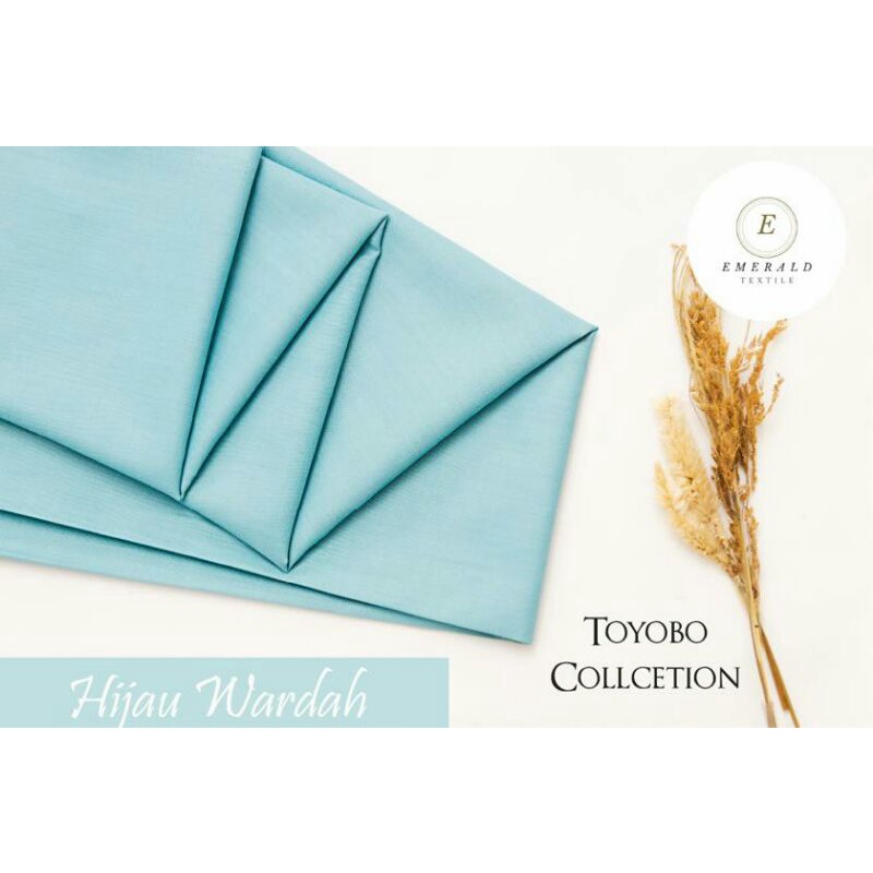 KATUN HIJAU Half A METER OF Royal Mix Toyobo Fabric / Premium Toyobo ...