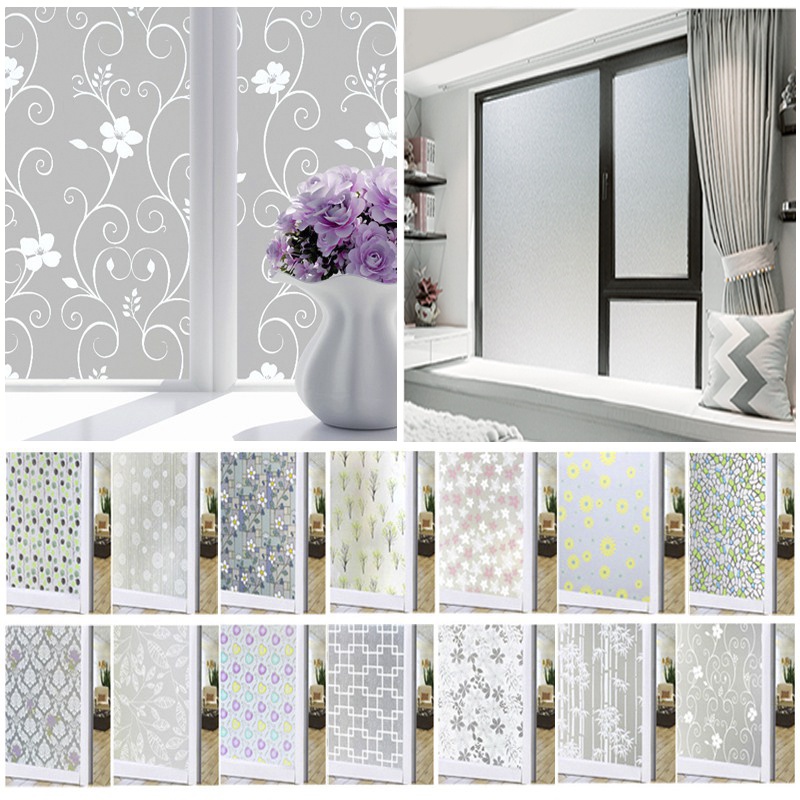 90*1 meter window glass sticker Home Office bedroom bathroom glass door ...