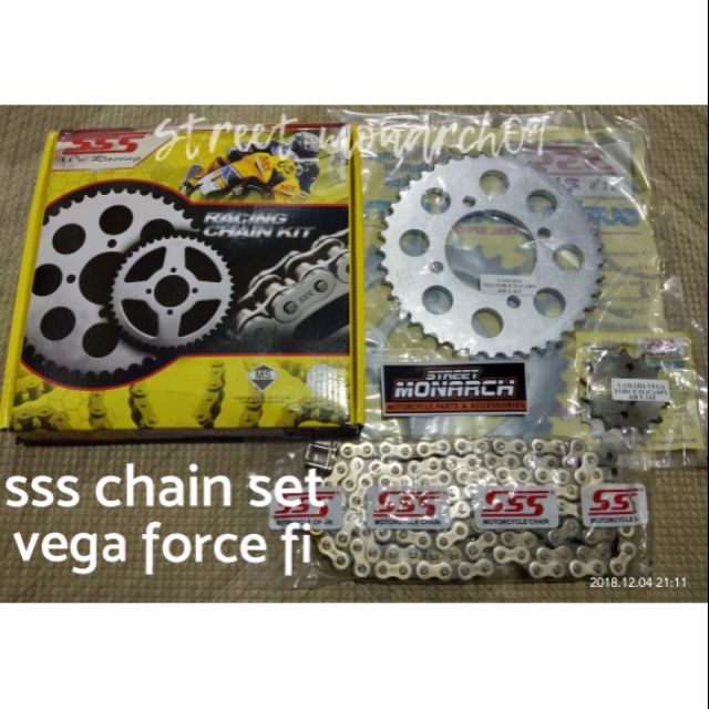 Sss chain set for vega force fi ( 14 40 428) | Shopee Philippines