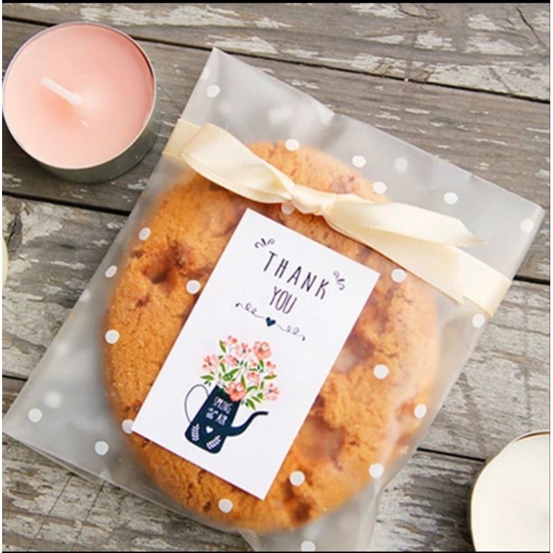 Flower Pot Red Rose Thank You Gift Sticker for Plantitas | Shopee ...