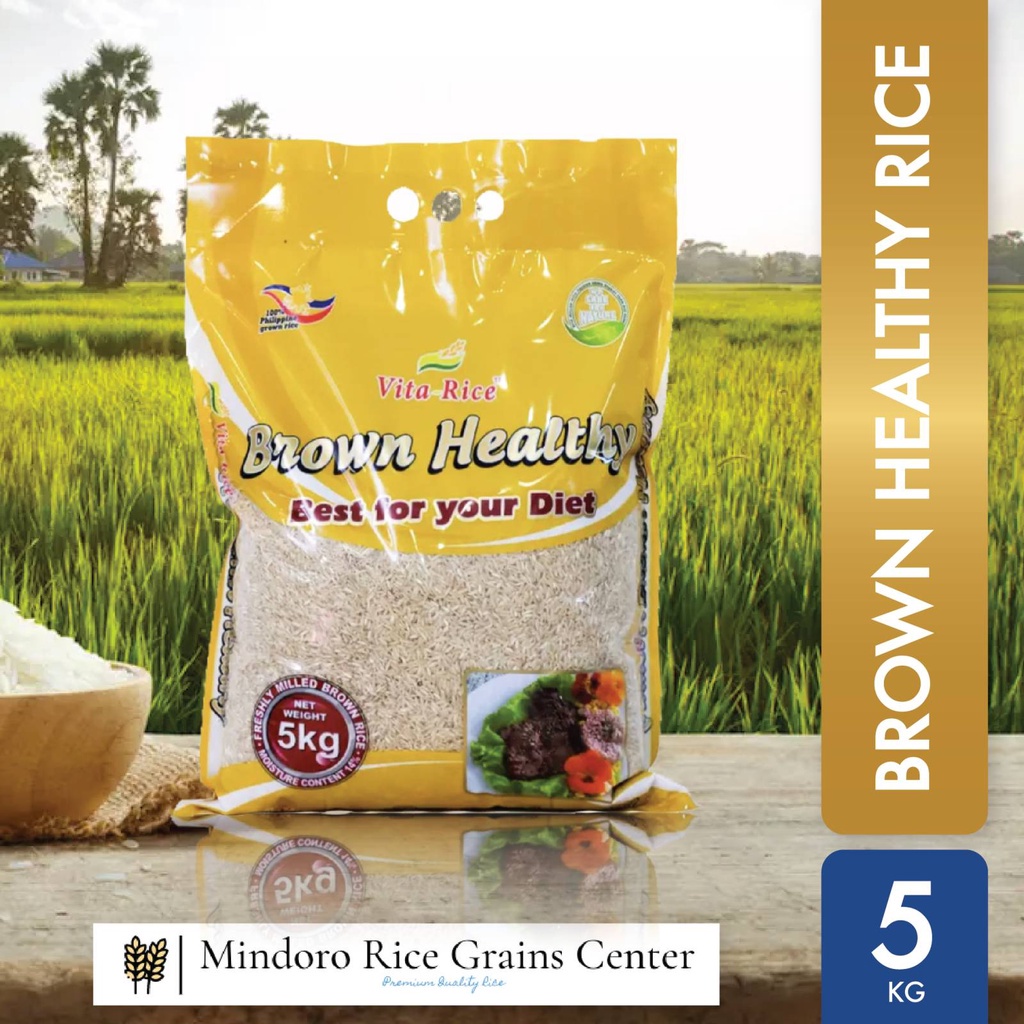 Vita Brown Healthy Rice 5kg | Shopee Philippines