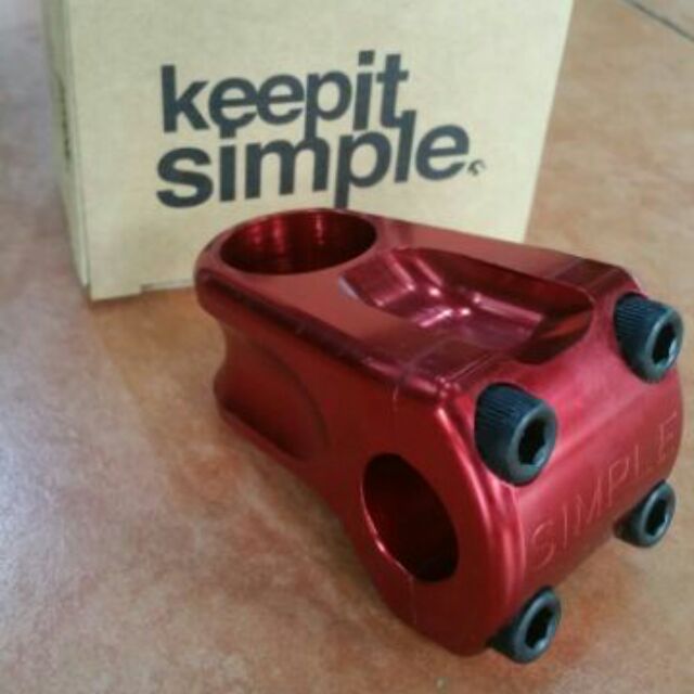 Simple Bike Co. System V3 Alloy bmx stem | Shopee Philippines