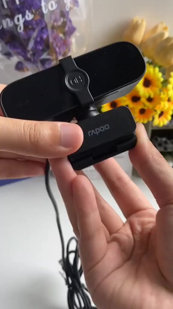 Rapoo C280 Webcam 2K 1440P HD Web Cam with Noise Cancelling Mic Web ...