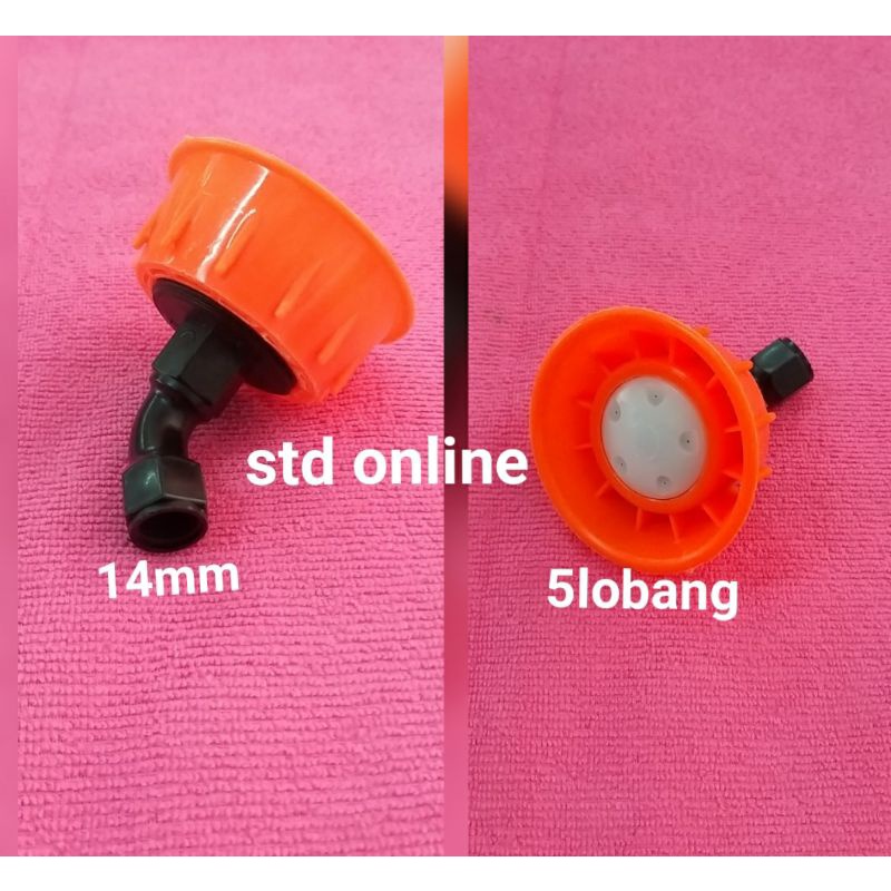 5H PLASTIC KNAPSACK SPUYER LARGE BENDED FUNNEL 5 HOLES BENDED FUNNEL ...