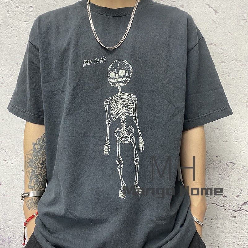 Gallery Dept GALLERY DEPT skeleton villain limited print letter LOGO ...