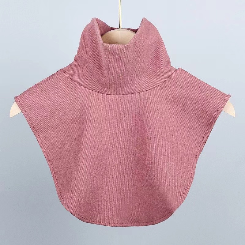 Winter thickened velvet turtleneck high elastic fake collar children's ...