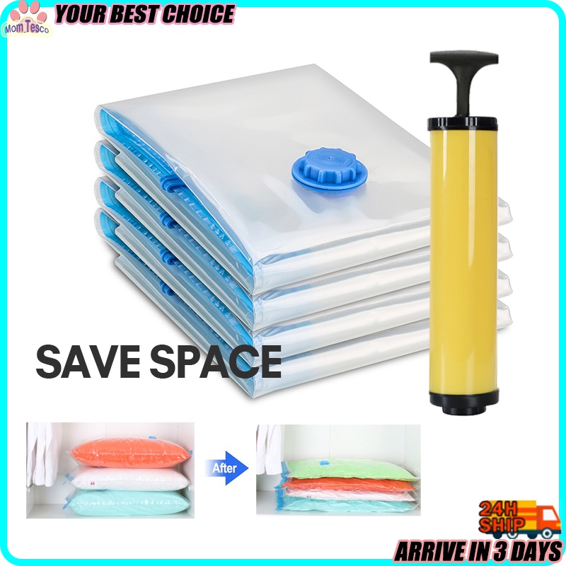 Vacuum Storage Bag Resealable Travel Storage Bag Storage Clothes Bag ...