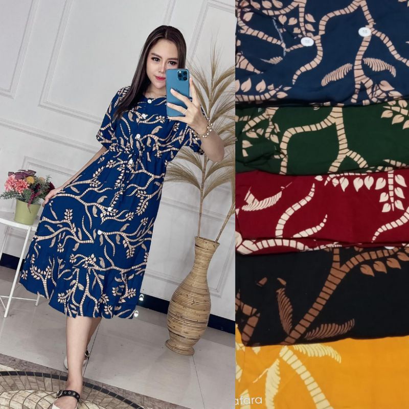 Rd KENDAL - Andin Polos Daster With Full Button Motif Can Choose Color ...