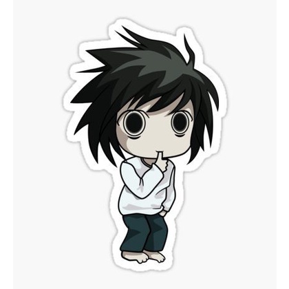 Anime Stickers / Death Note Anime Sticker Collection / Laminated Vinyl ...