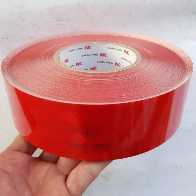 MERAH Sticker Reflector Sticker Reflector Hologram Test KIR Car Box 3M ...