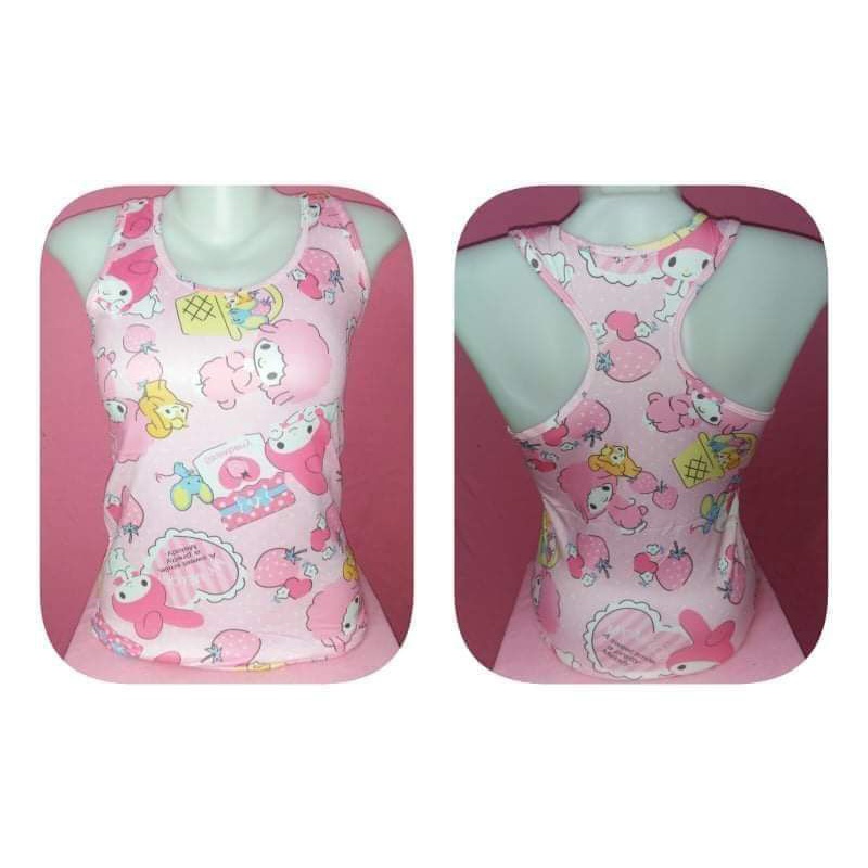 TBS Ladies Boxer Sando Full Print Cartoon Character(68840) | Shopee ...