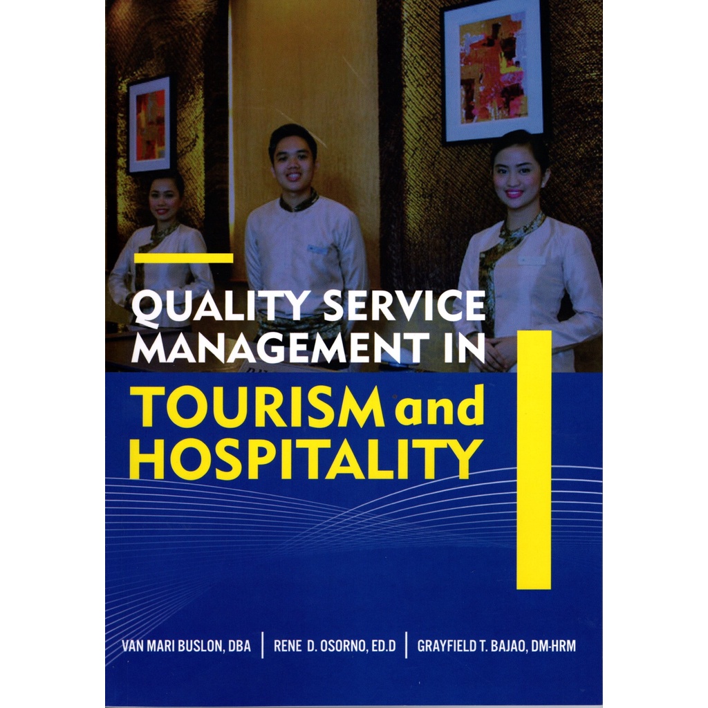 Quality Service Management in Tourism and Hospitality | Shopee Philippines