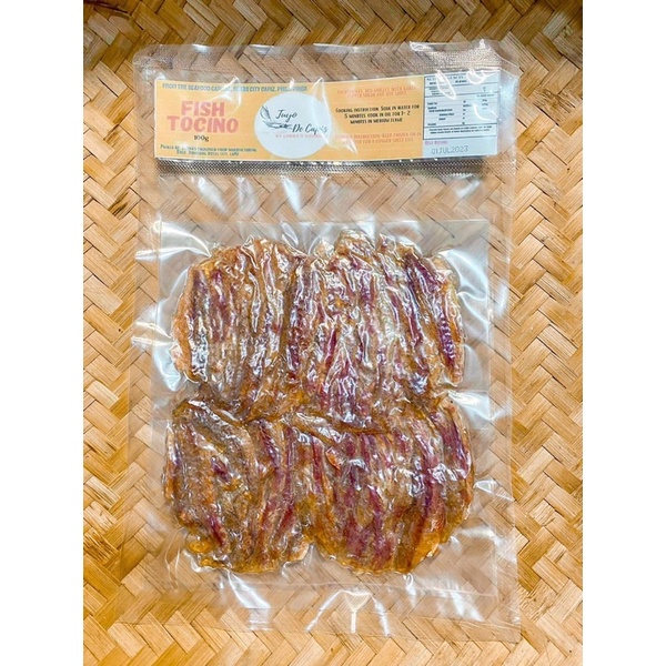 Tuyo de Capiz Fish Tocino, Smell Proof- Vacuum Pack | Shopee Philippines